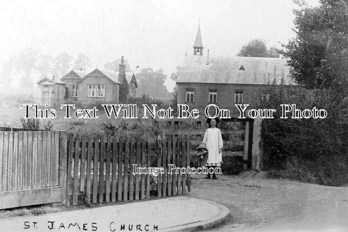 MI 509 - St James Tin Tabernacle Church, Alperton, Middlesex c1910 – JB ...
