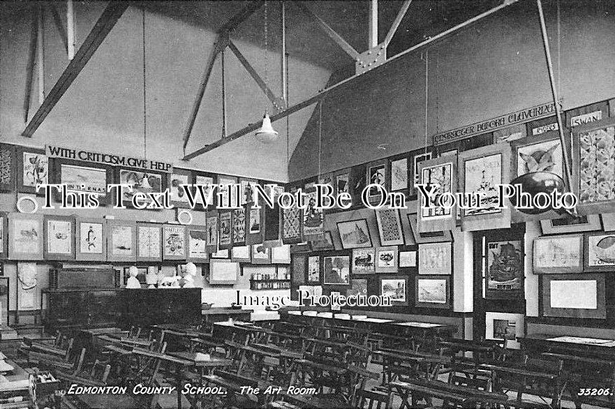 MI 79 - The Art Room, Edmonton County School, Middlesex – JB Archive