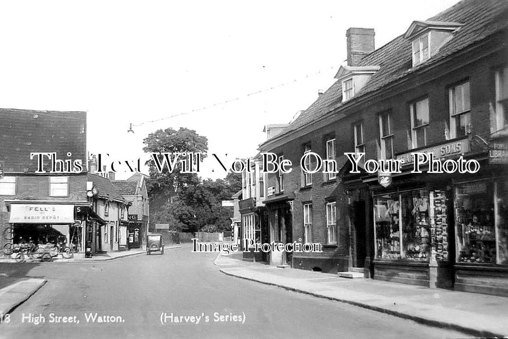 NF 1347 - High Street, Watton, Norfolk – JB Archive