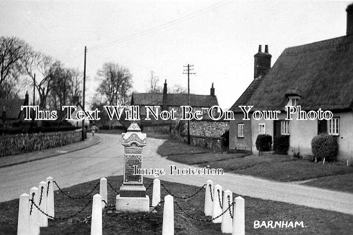 NF 15 - Barnham War Memorial, Norfolk – JB Archive