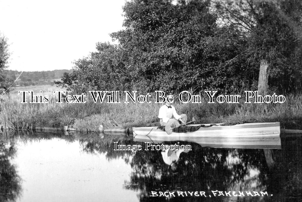 NF 1531 - Back River, Fakenham, Norfolk – JB Archive