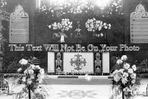 NF 1555 - Hethersett Church Interior, Norfolk – JB Archive