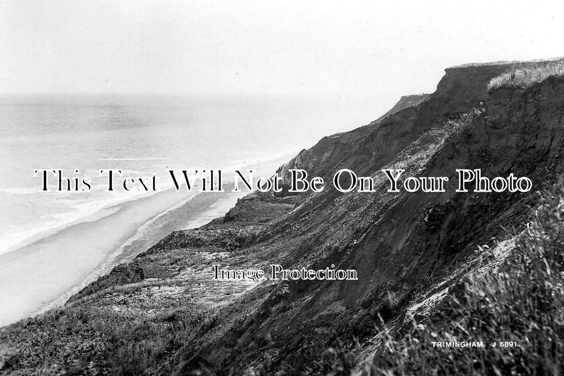 NF 170 - Cliffs & Beach, Trimingham, Norfolk – JB Archive