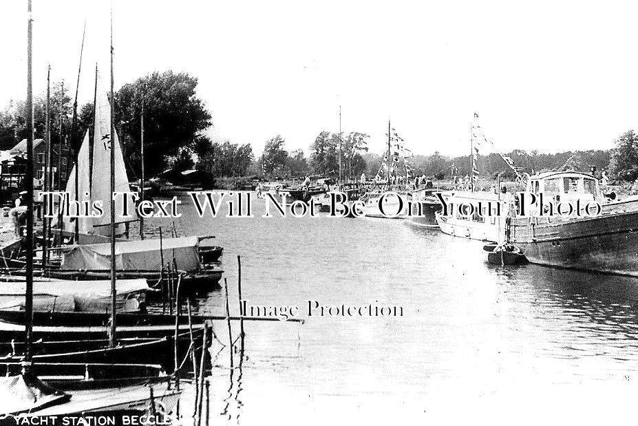 NF 1941 - Yacht Station, Beccles, Norfolk Broads – JB Archive