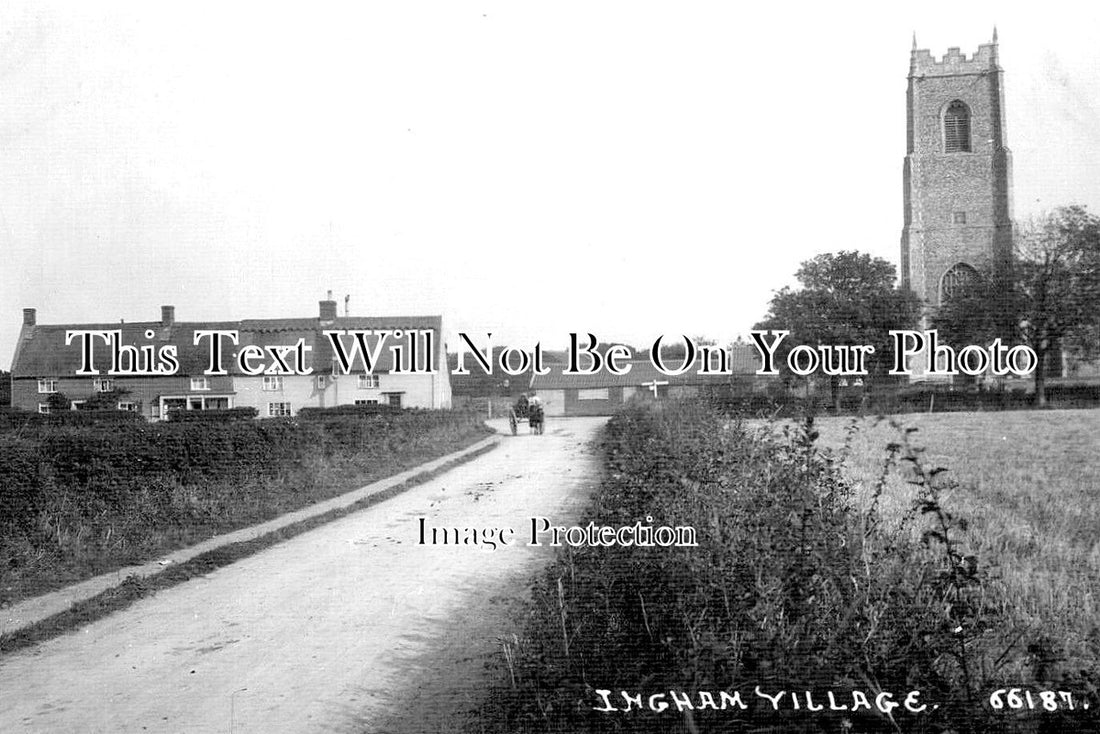 NF 2076 - Ingham Village, Norfolk – JB Archive