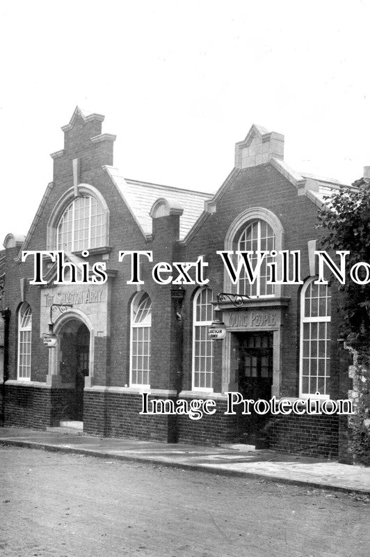 NF 2278 - The Salvation Army Building, Thetford, Norfolk c1910 – JB Archive