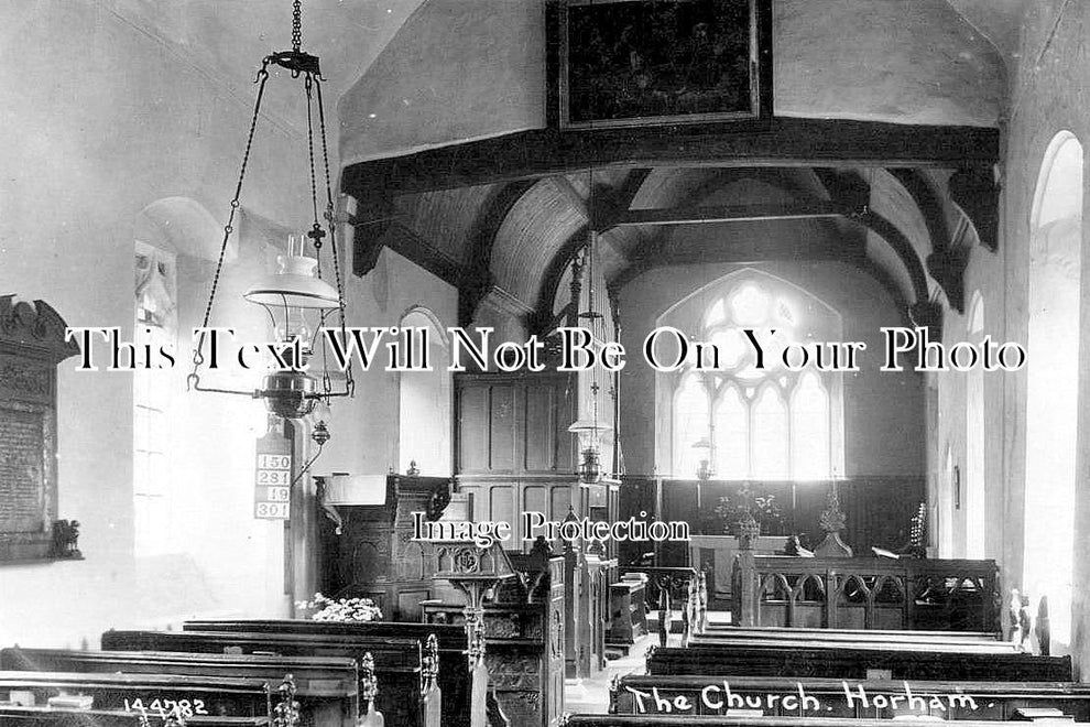 NF 2427 - Horham Church Interior, Norfolk – JB Archive
