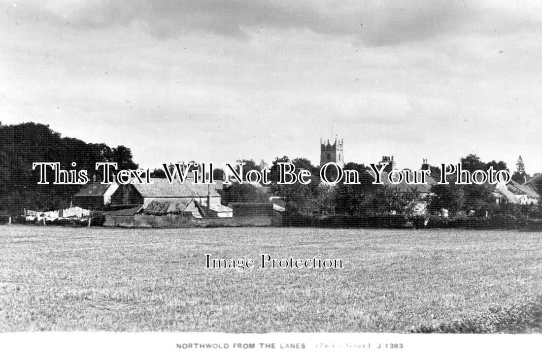 NF 2561 - Northwold From The Lanes, Norfolk – JB Archive