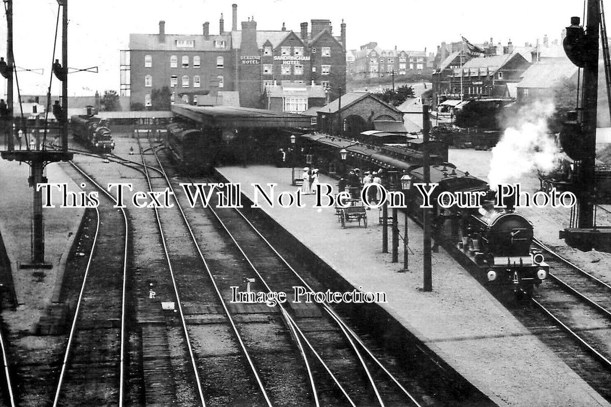 NF 2753 - Hunstanton Railway Station, Norfolk c1912 – JB Archive