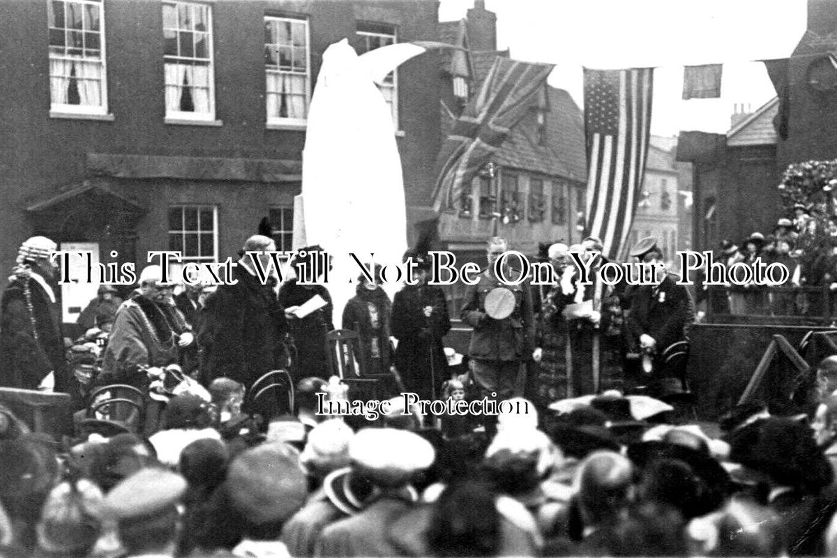 NF 2773 - Queen Alexandra Unveiling Edith Cavell Statue, Norwich, Norf ...