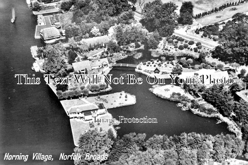 NF 2973 - Horning Village, Norfolk Broads, Norfolk – JB Archive