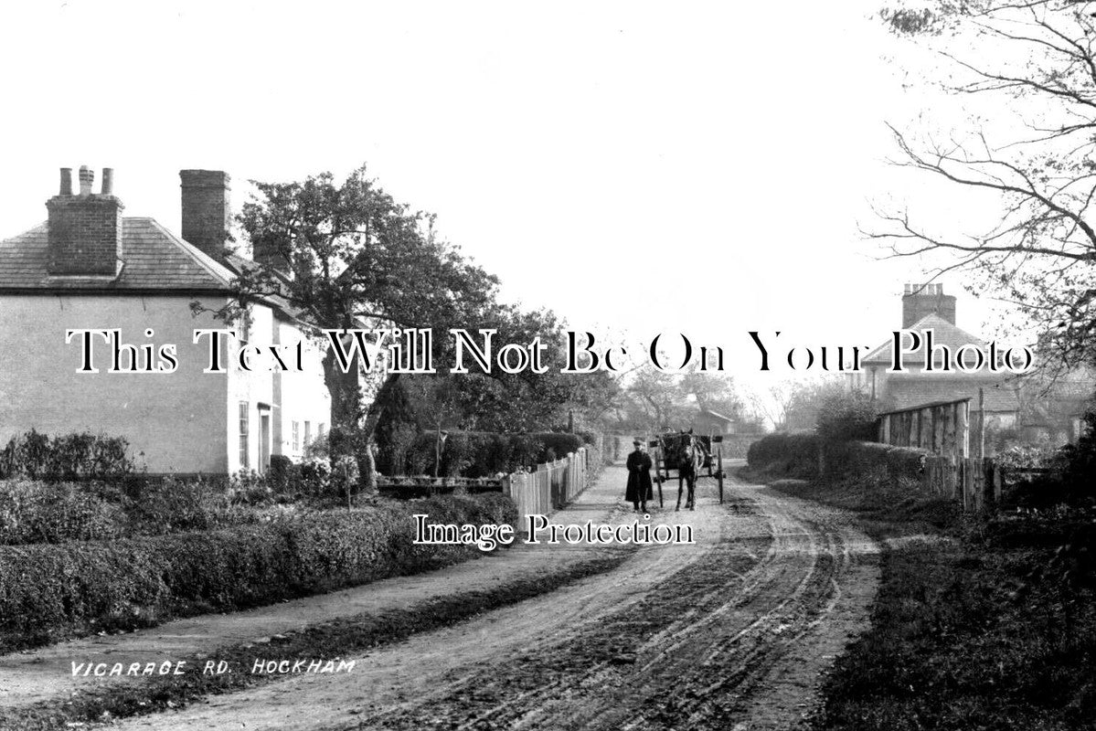 NF 3075 - Vicarage Road, Hockham, Norfolk – JB Archive