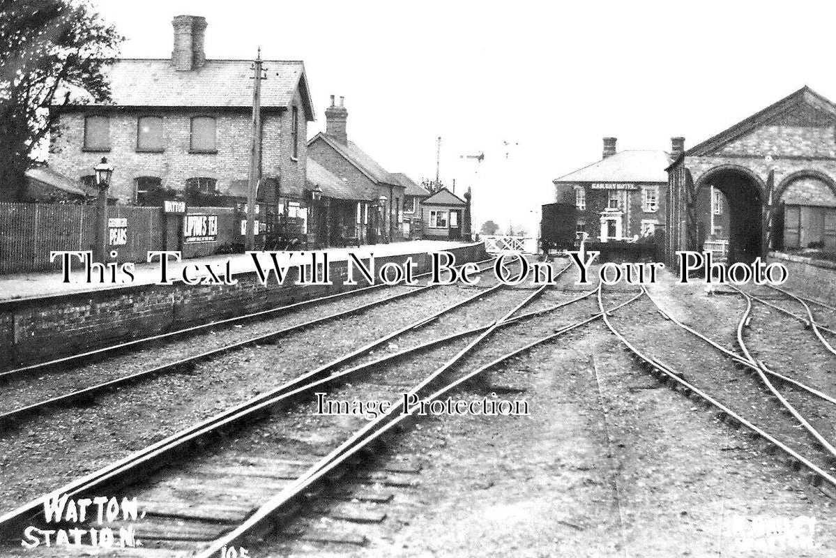 NF 3158 - Watton Railway Station, Norfolk – JB Archive