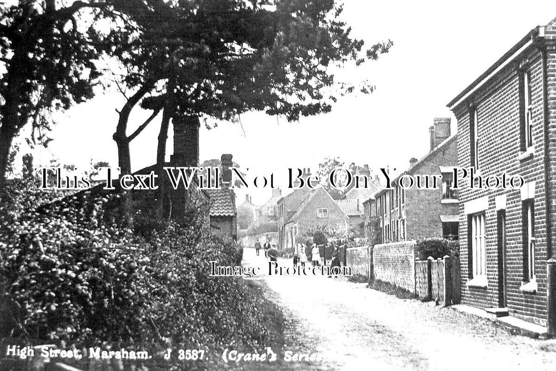 NF 3184 - High Street, Marsham, Norfolk – JB Archive