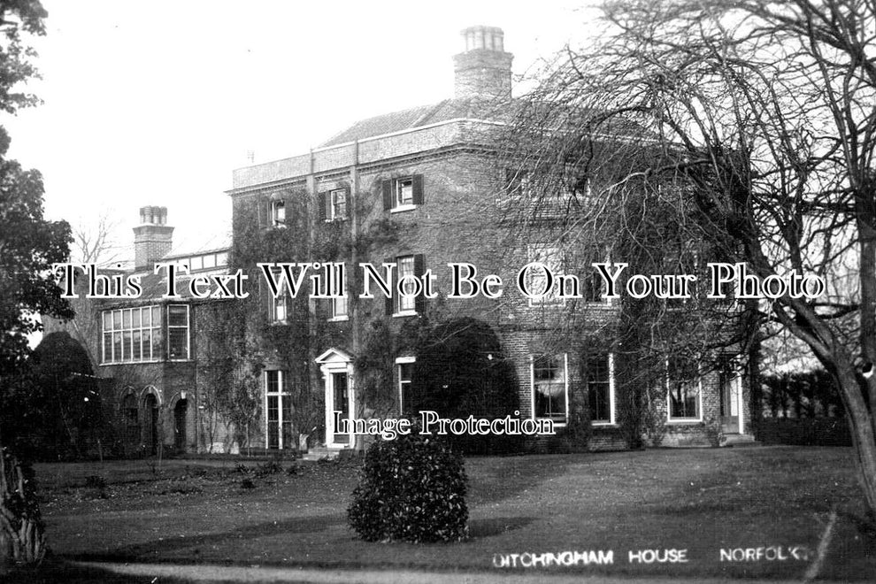 NF 3511 - Ditchingham House Near Bungay, Norfolk – JB Archive