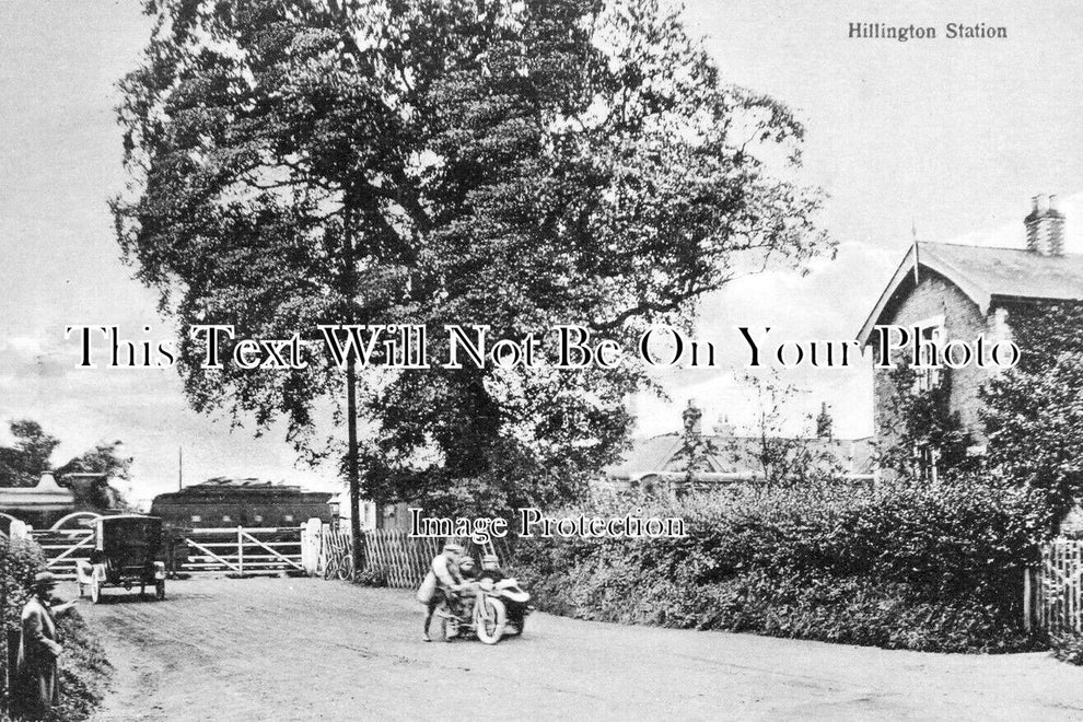NF 3701 - Hillington Railway Station, Norfolk – JB Archive