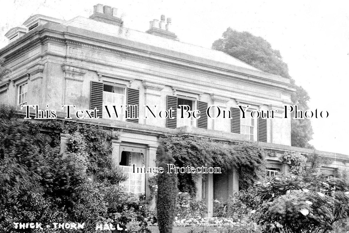 NF 3757 - Thickthorn Hall, Hethersett, Norwich, Norfolk c1910 – JB Archive