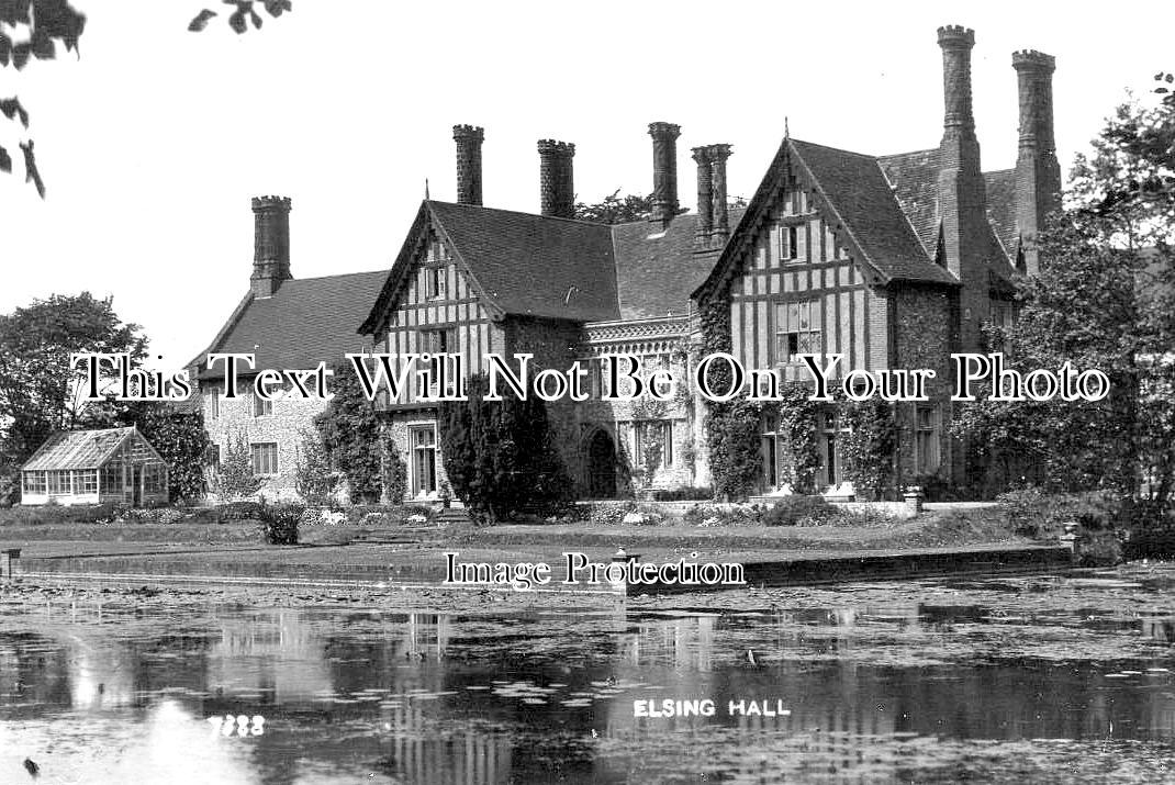 NF 3800 - Elsing Hall, Norfolk – JB Archive