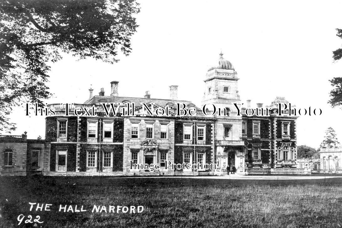 NF 4123 - The Hall, Narford, Norfolk – JB Archive