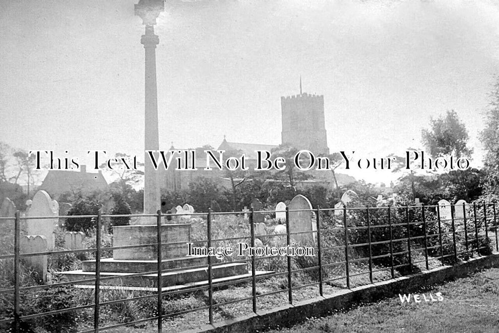 NF 4333 - St Nocholas Graveyard, Wells Next The Sea, Norfolk c1910 – JB ...