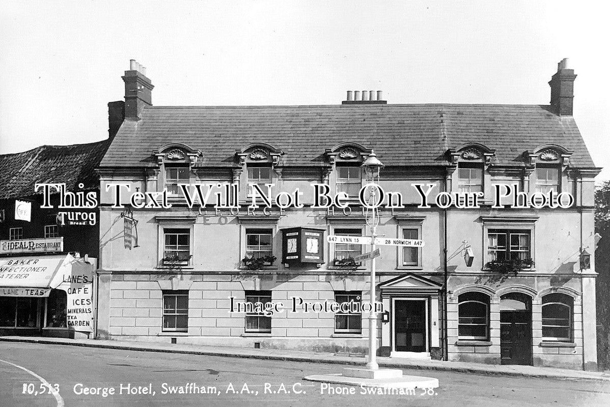 NF 4375 - The George Hotel, Swaffham, Norfolk – JB Archive