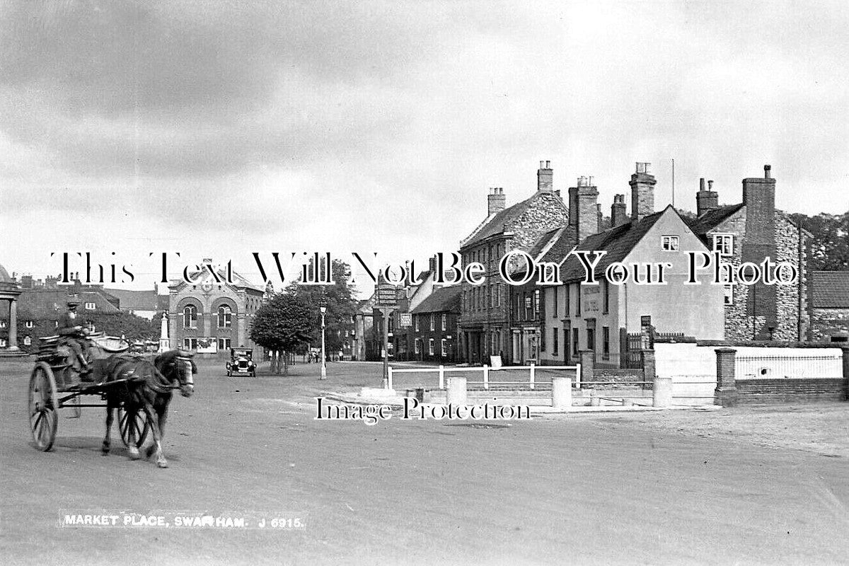 NF 4422 - Market Place, Swaffham, Norfolk – JB Archive