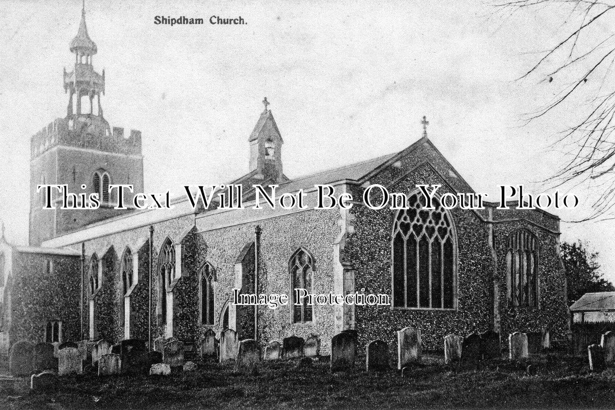 NF 735 - The Church, Shipdham, Norfolk – JB Archive