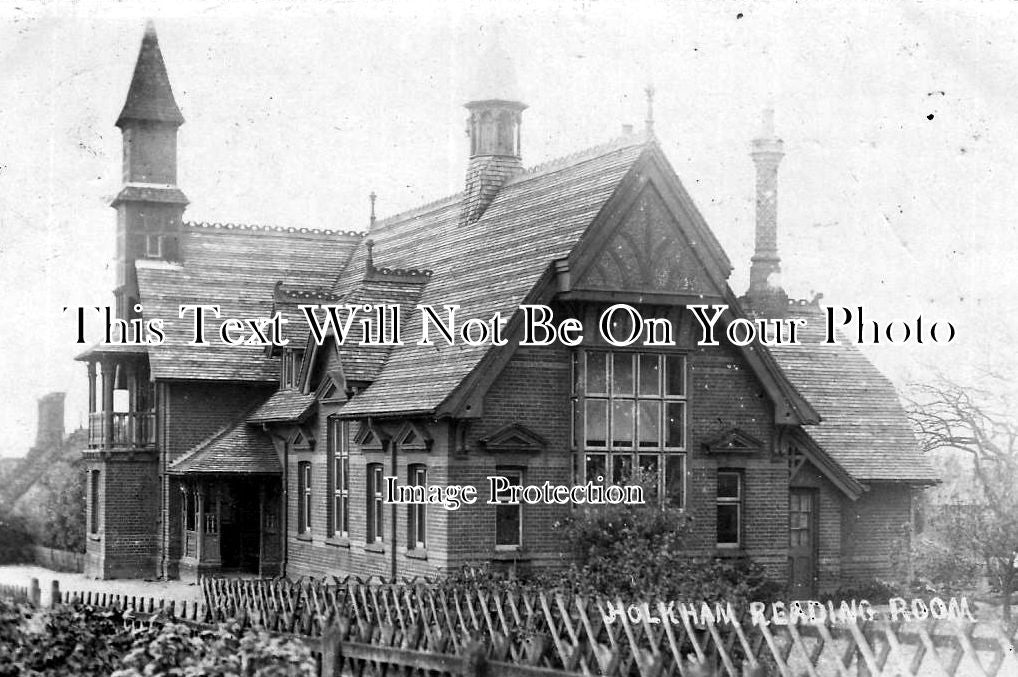 NF 761 - Holkham Reading Room, Norfolk – JB Archive