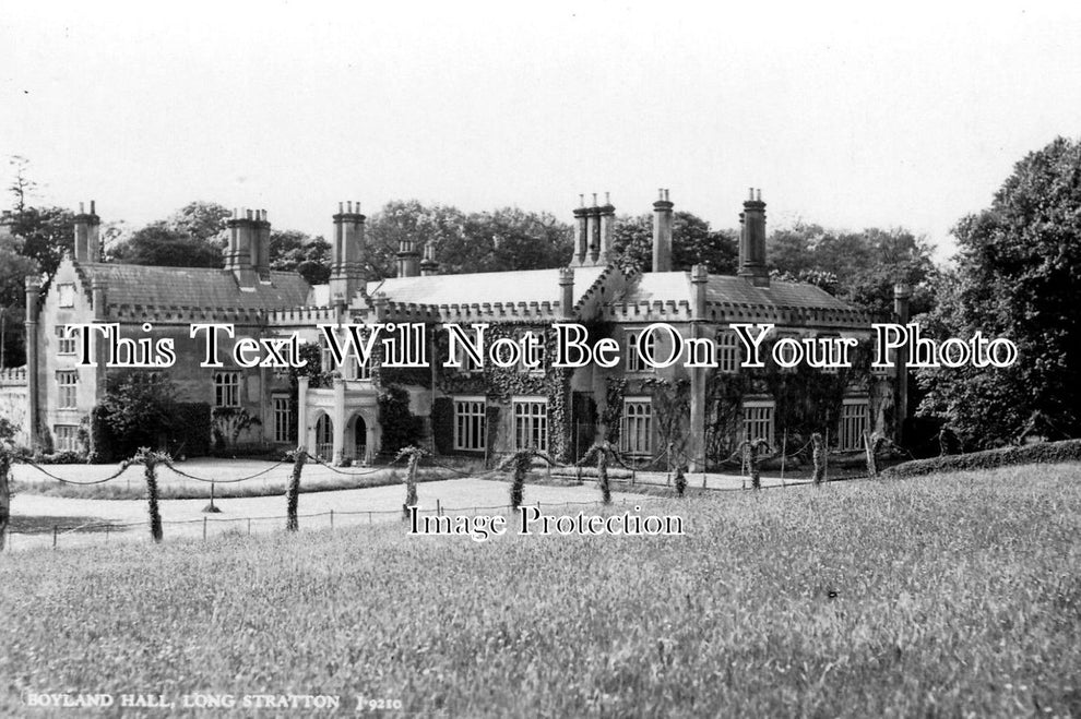 NF 818 - Boyland Hall, Long Stratton, Norfolk c1920 – JB Archive