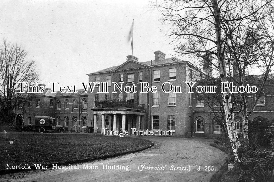 NF 979 - Main Building, The Norfolk War Hospital, Norfolk – JB Archive