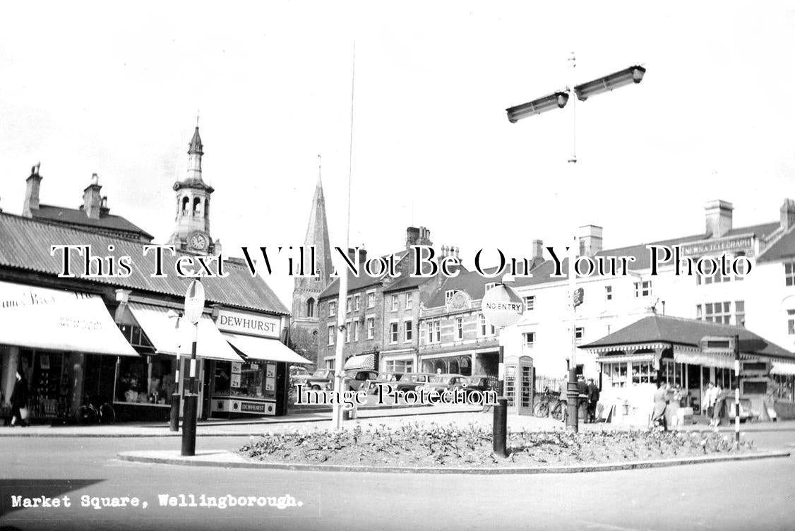NH 1404 - Market Square, Wellingborough, Northamptonshire – JB Archive