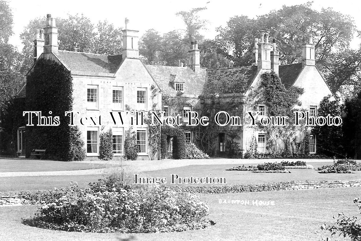 NH 1566 - Bainton House, Northamptonshire c1905 – JB Archive