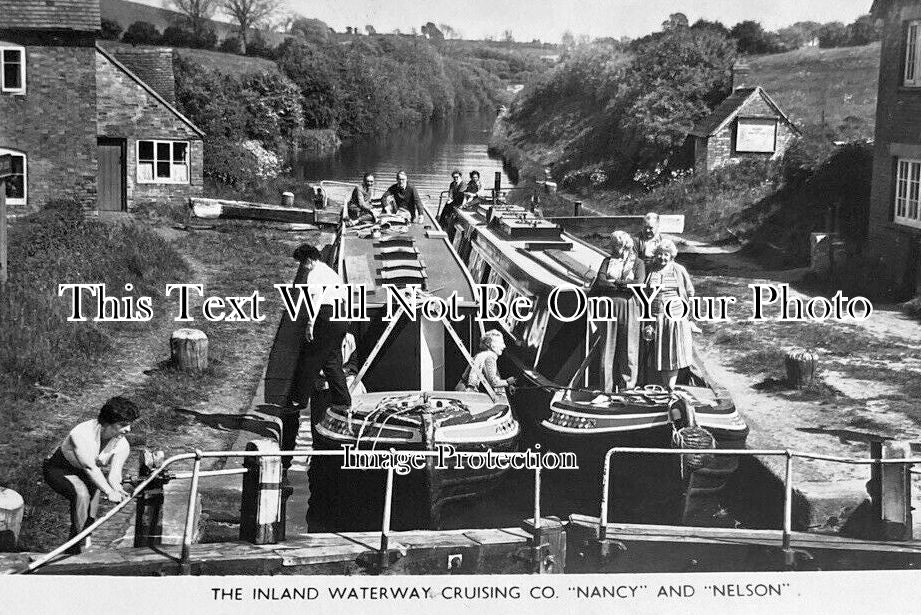 NH 1640 - The Inland Waterway Canal Boats Nancy & Nelson – JB Archive