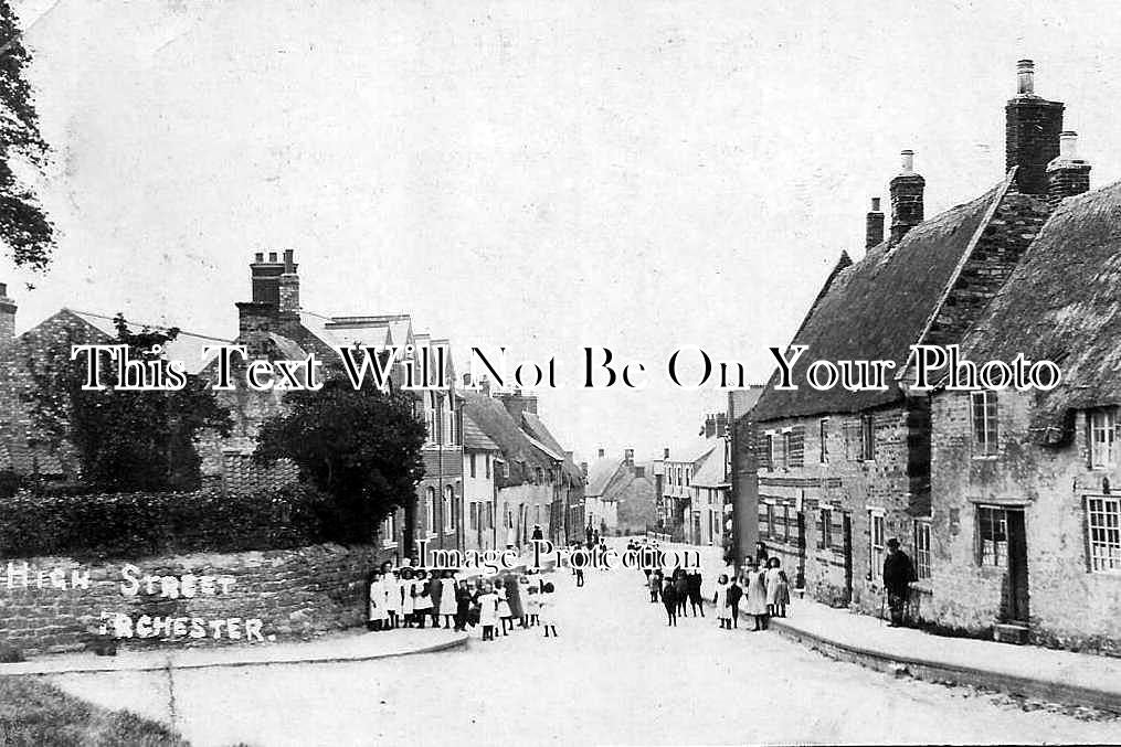 NH 23 - High Street, Irchester, Northamptonshire c1908 – JB Archive