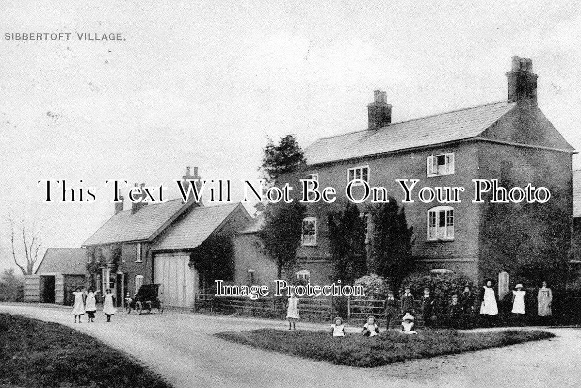 NH 24 - Sibbertoft Village, Northamptonshire c1918 – JB Archive
