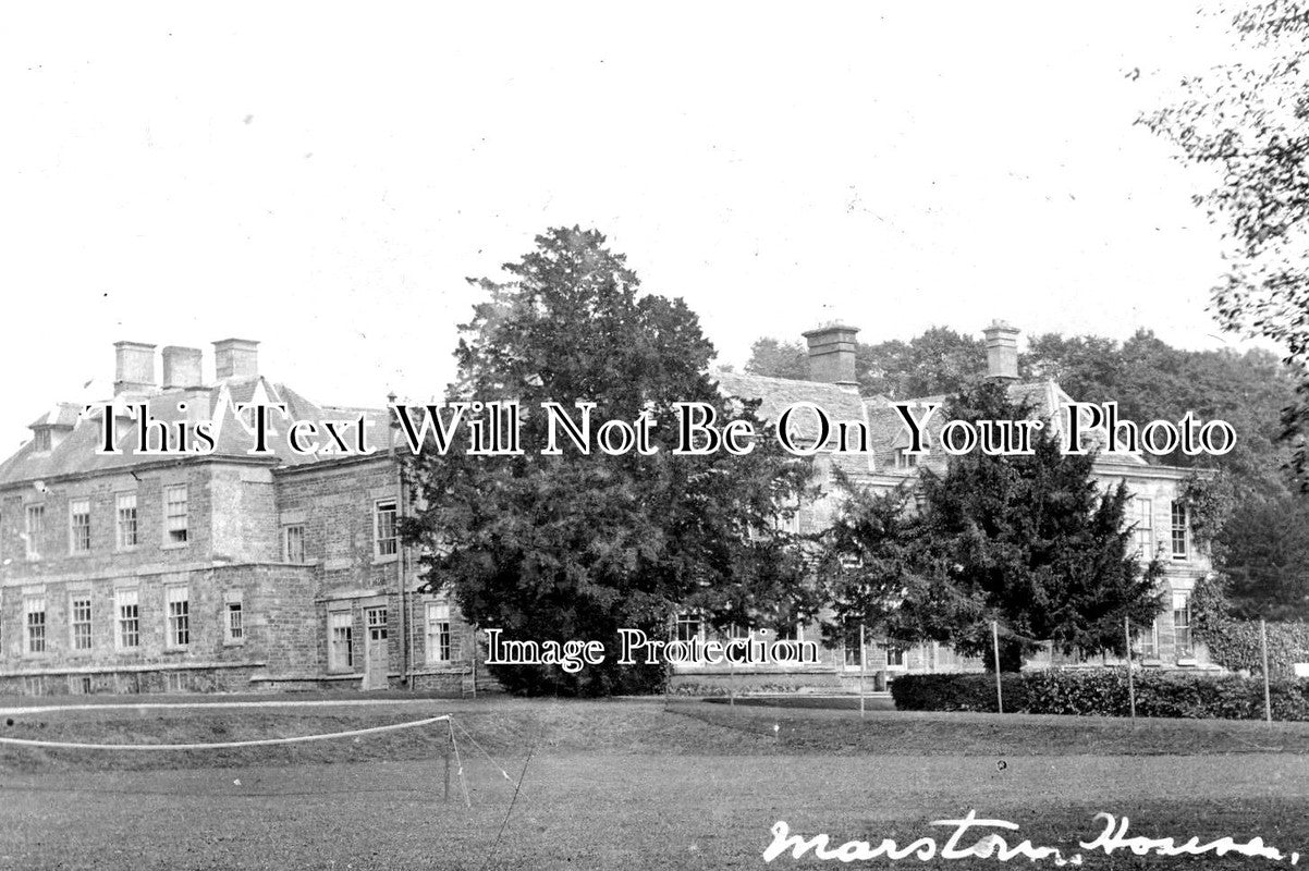 NH 667 - Marston Manor House, Marston St Lawrence, Northamptonshire ...