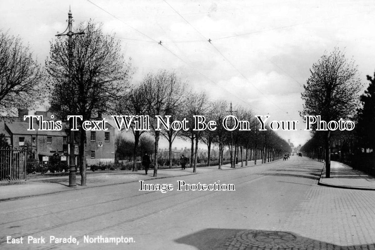 NH 87 - East Park Parade, Northampton, Northamptonshire c1915 – JB Archive