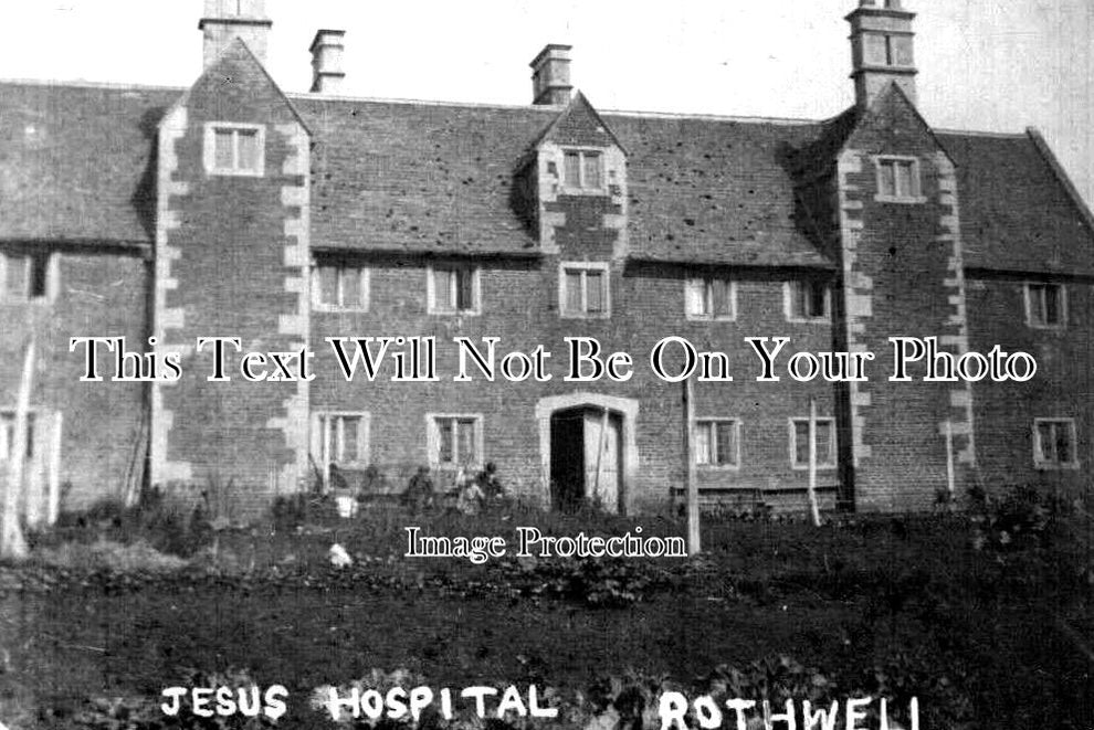 NH 927 - Jesus Hospital, Rothwell, Northamptonshire c1910 – JB Archive