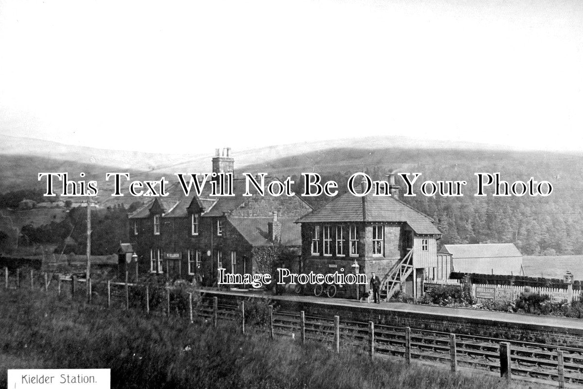 NO 1117 - Kielder Railway Station, Northumberland c1910 – JB Archive