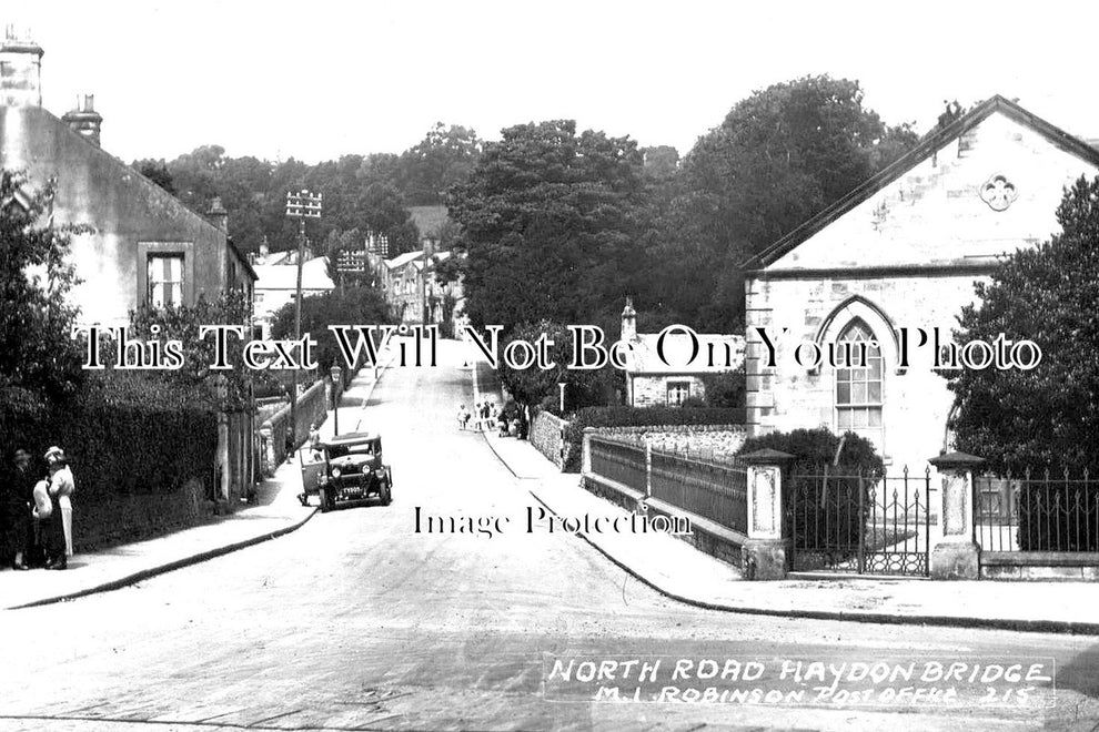 NO 1290 - North Road At Haydon Bridge, Northumberland – JB Archive