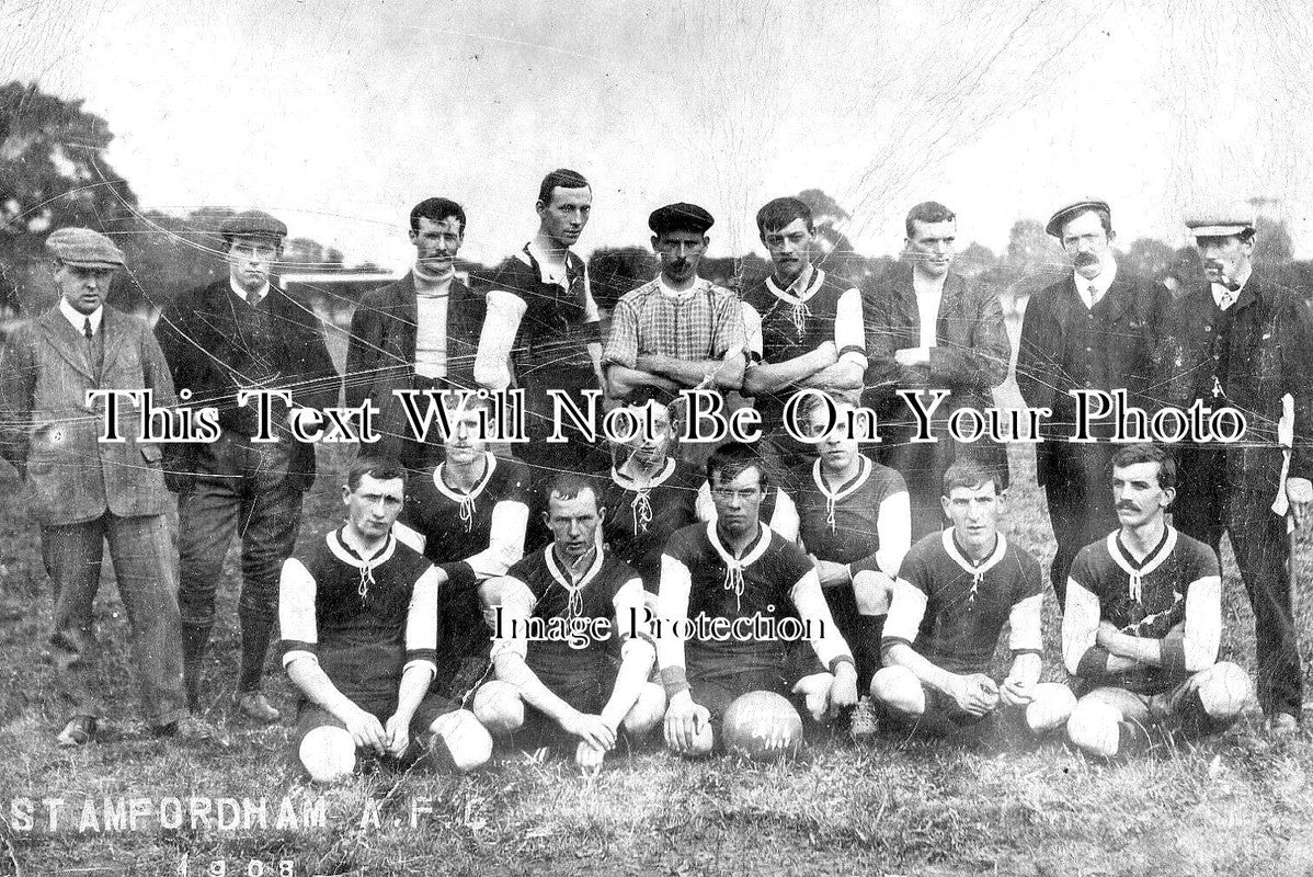 NO 1406 - Stamfordham AFC Football Team, Newcastle Upon Tyne 1908 – JB ...