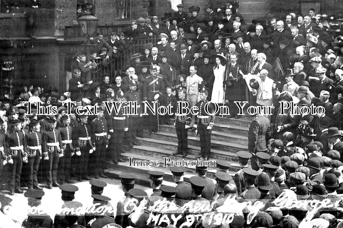 NO 1529 - Proclamation Of King George V, Berwick Upon Tweed – JB Archive