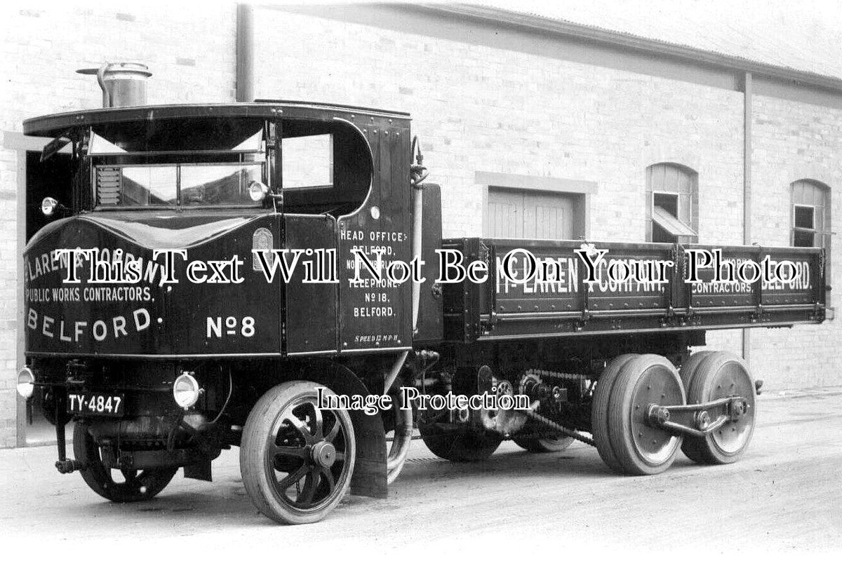 NO 1537 - McLaren Steam Lorry, Belford, Northumberland – JB Archive