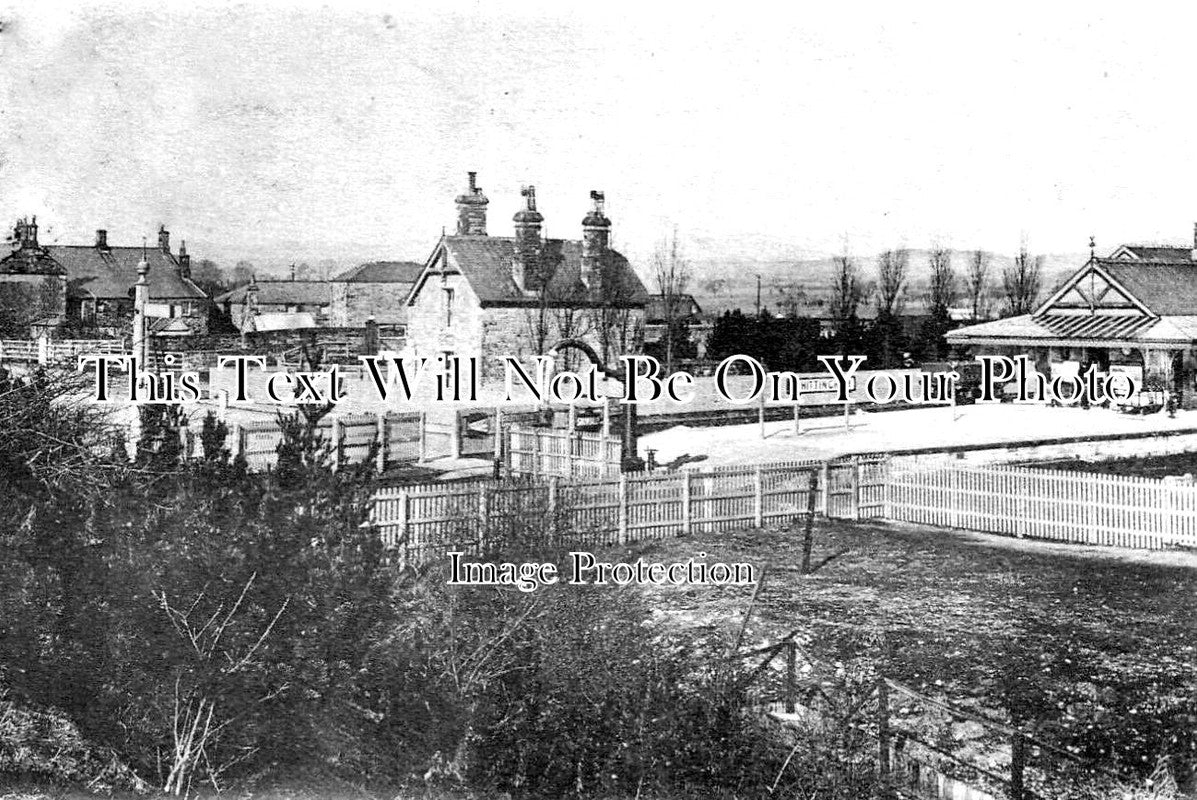 NO 1693 - Whittingham Railway Station, Northumberland c1904 – JB Archive