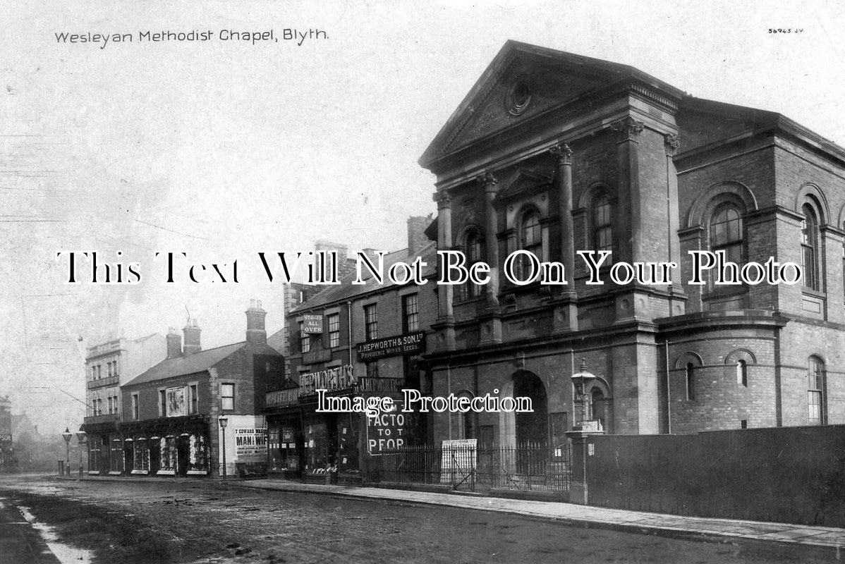 NO 189 - Wesleyan Methodist Chapel, Blyth, Northumberland – JB Archive