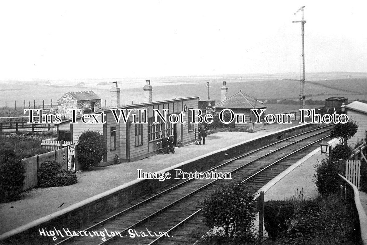 NO 1910 - High Harrington Railway Station, Northumberland – JB Archive