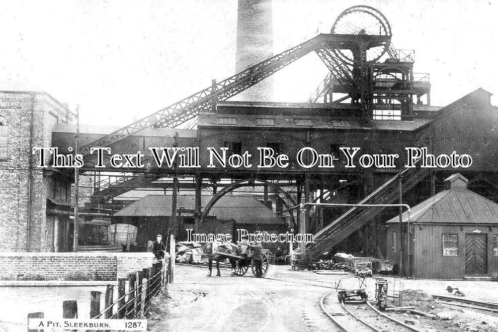 NO 1913 - West Sleekburn Colliery, Choppington, Ashington, Morpeth – JB ...