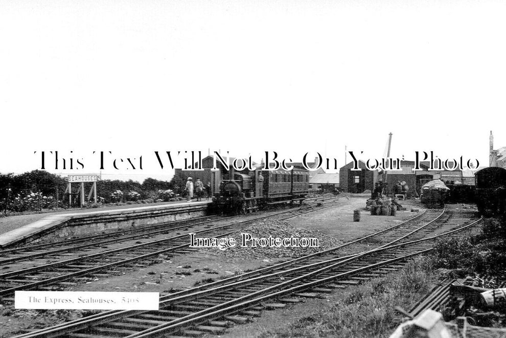 NO 1915 - Seahouses Railway Station, Northumberland – JB Archive