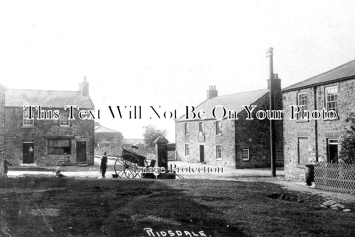 NO 1973 - The Gun Inn, Ridsdale, Hexham, Northumberland c1914 – JB Archive