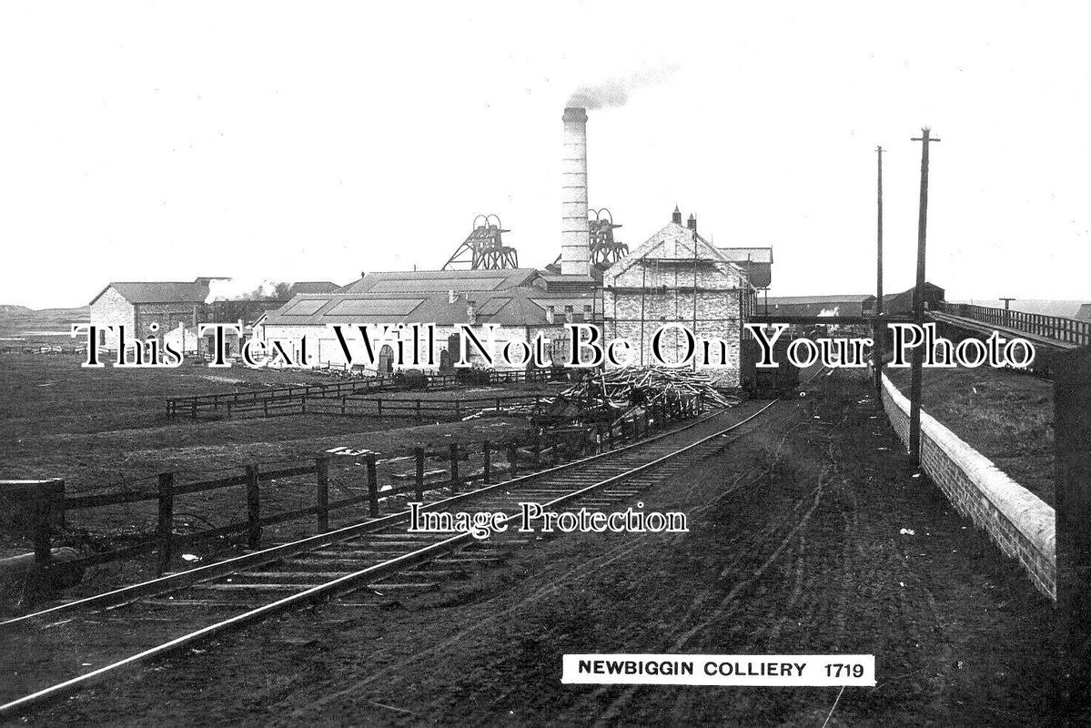 NO 2132 - Newbiggin Colliery, Ashington, Northumberland c1915 – JB Archive
